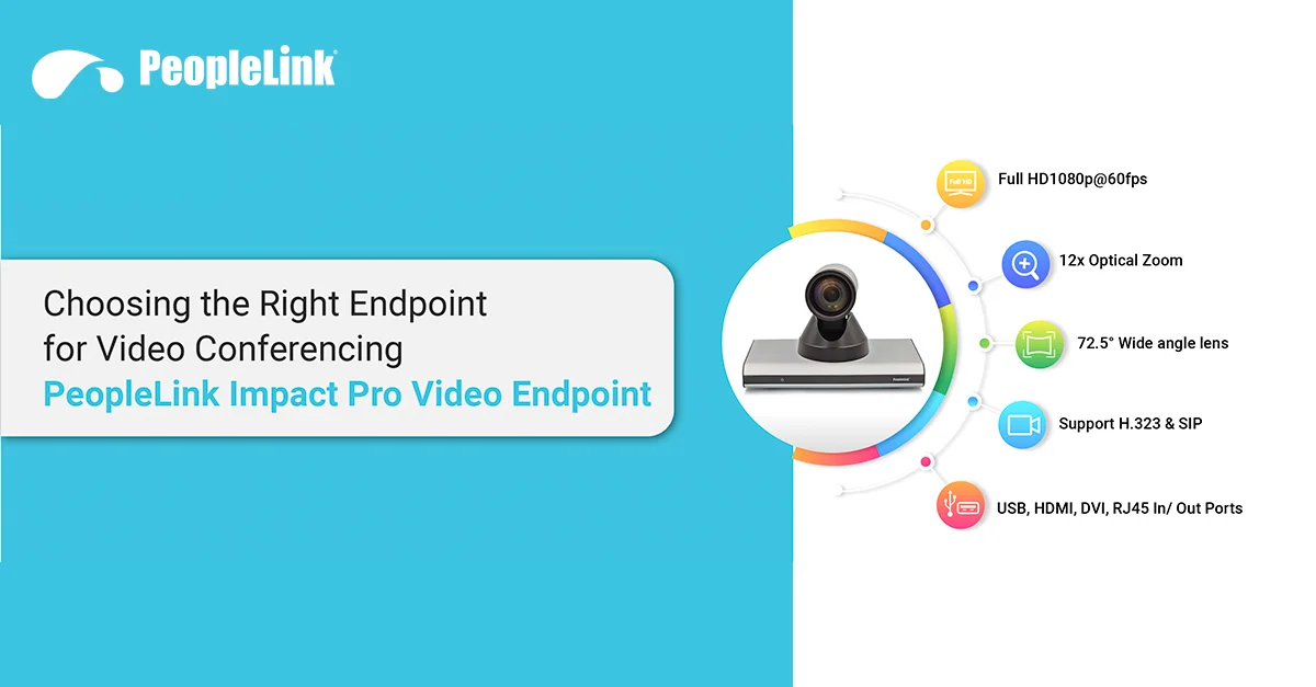 Video Conferencing Endpoint – Peoplelink Impact Pro